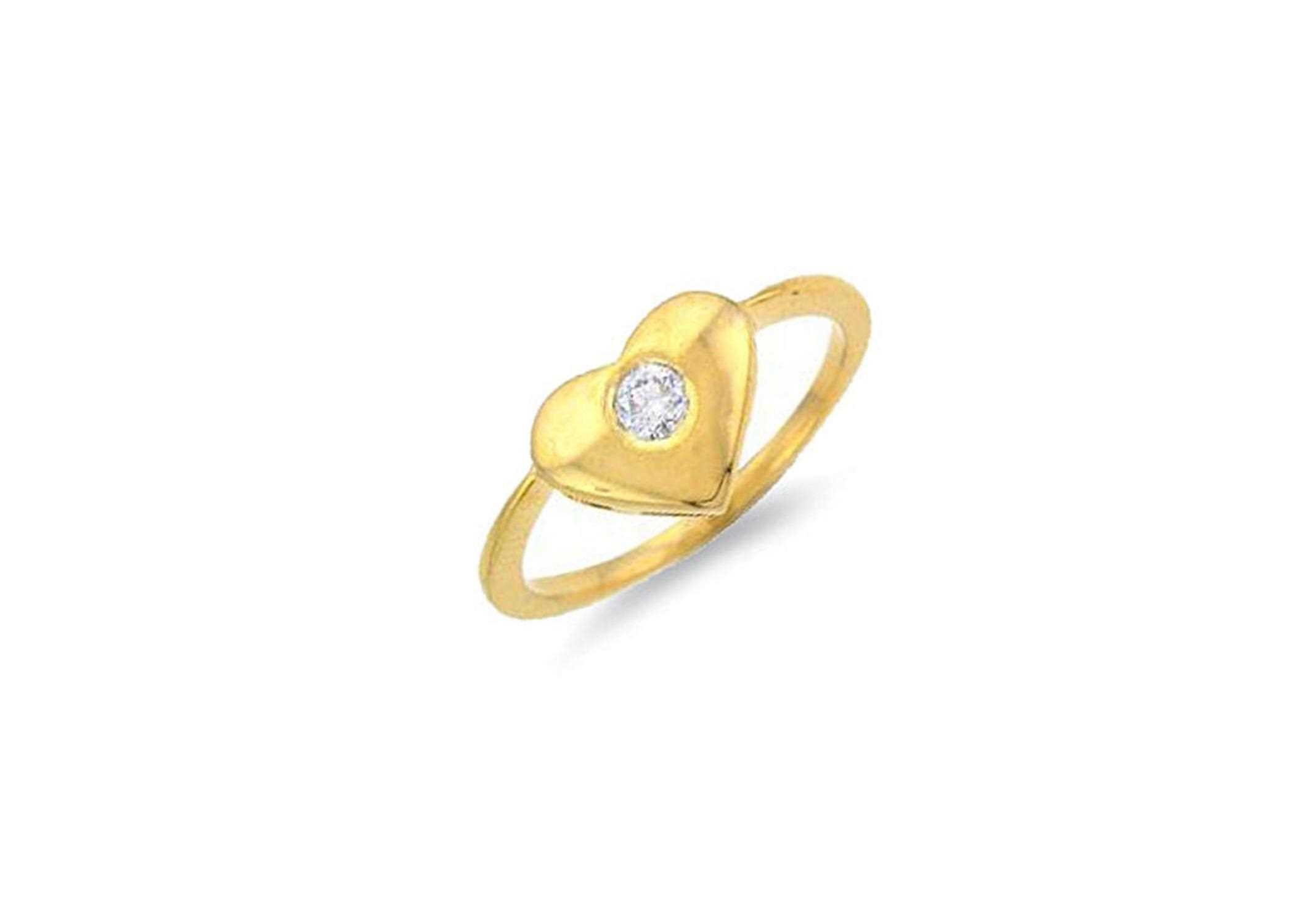 Heart Solitaire Ring – Elegant & Romantic Solitaire Jewelry